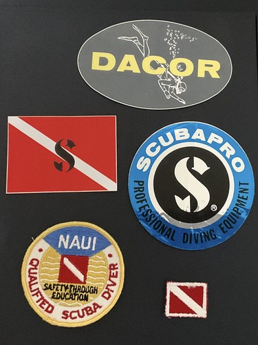 Scuba Diving Lot of Stickers and Patches Vintage | eBay