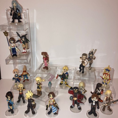 Lot Final Fantasy FF Trading Arts Figure Set FF7 FF8 FF9 FF12 Complete ...