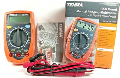 Tenma Hand Held Digital Multimeter ~ Ships Free! | eBay