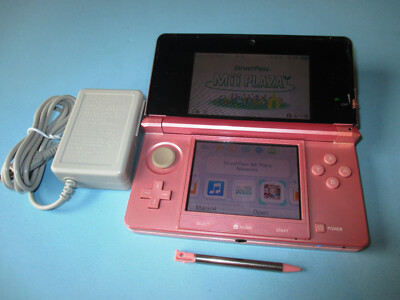 Nintendo 3DS Pearl Pink System w/Charger FREE Shipping! | eBay