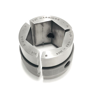 HARDINGE MASTER COLLET PAD 1-1/4" HX #3W&S (EXCELLENT) USA | eBay