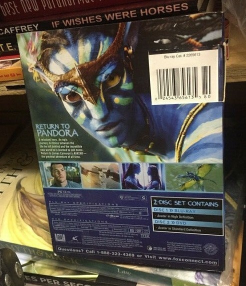Avatar (Two-Disc Original Theatrical Edition Blu-ray/DVD Combo ...