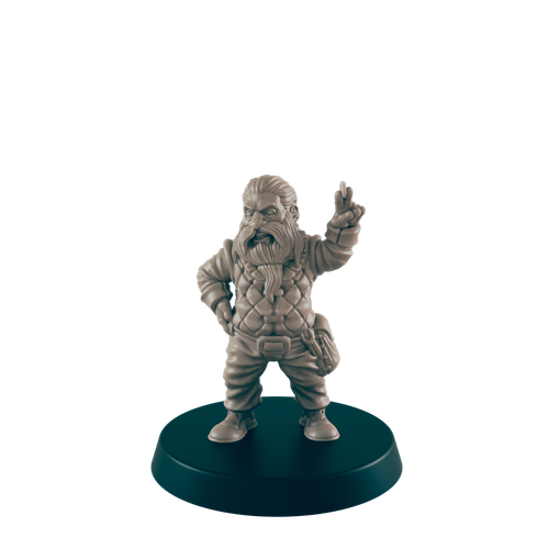 Dwarf Mini | Merchant Shopkeeper | Dungeons and Dragons NPC Figure ...