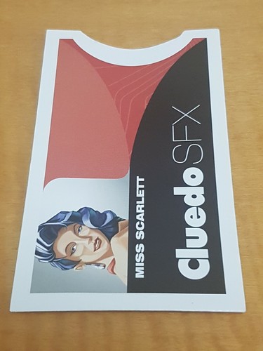 Cluedo SFX Spare/Replacement Suspect Envelope - Miss Scarlett | eBay
