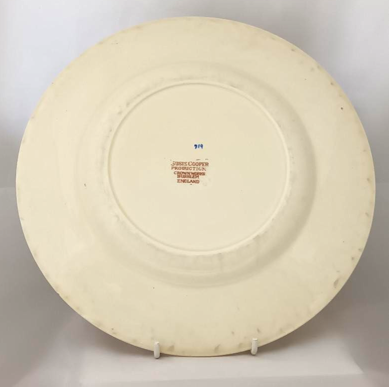 Susie Cooper "Peacock Feathers" Large Plate c1930s | eBay UK