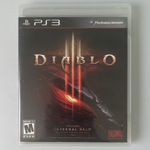 Diablo 3 PS3 PlayStation 3 2013 Complete with Manual & Infernal Helm CIB 47875863231| eBay