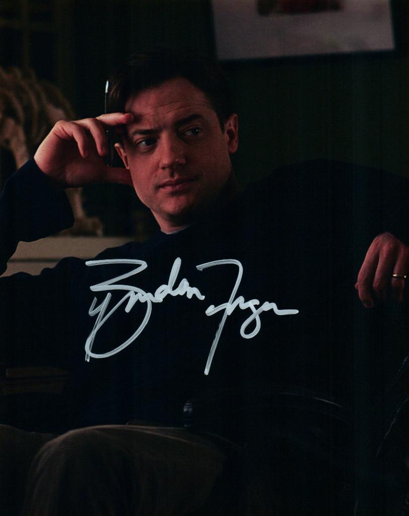Brendan Frasier signed 8x10 Picture autographed Photo Pic and COA | eBay