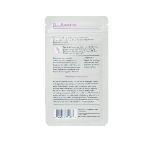 The Good Patch B12 Awake 4 Patches for sale online | eBay