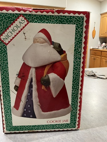 Vintage NICHOLAS Cookie Jar - The Cooks Bazaar - Used Original Box. | eBay