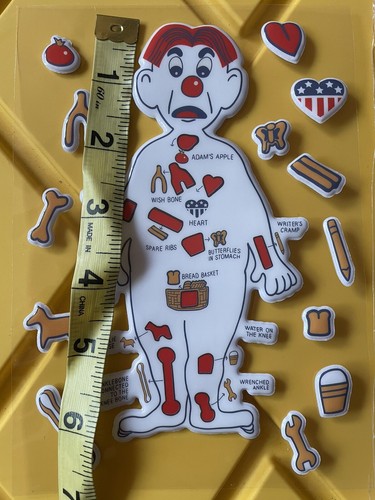 New Operation Game Puffy Stickers lot of 3 SHEETS Junk Food doctor ...