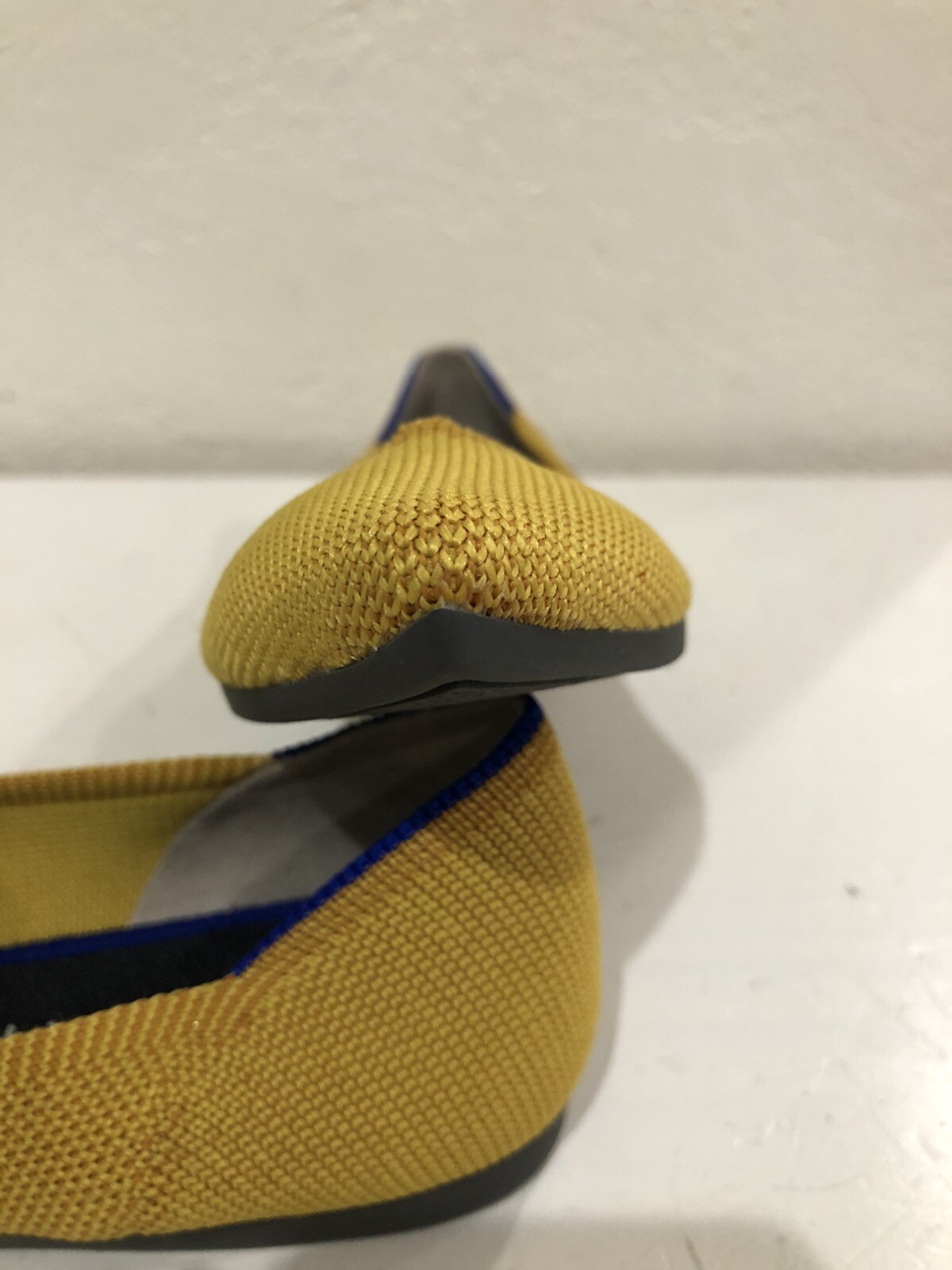 NWOB “ROTHY’S” Flax Yellow Pointed Toe Flats Size 5.!!! | eBay