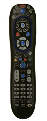 Universal Cox Digital Cable TV Multi Device Remote Control URC-8820 ...