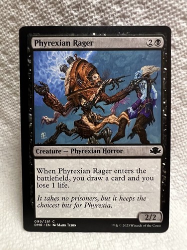 Phyrexian Rager - Dominaria Remastered - DMR NM MTG | eBay