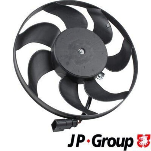 JP Right Radiator Fan Fits AUDI A3 Tt SEAT SKODA Octavia VW Passat ...