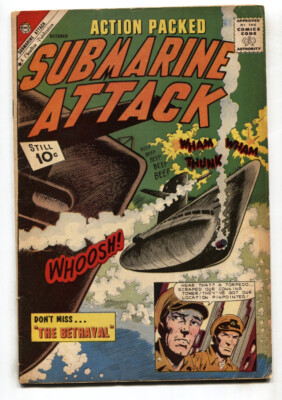 SUBMARINE ATTACK VOL 2 # 30--MONSTER ISSUE--comic book--1961--vg | eBay