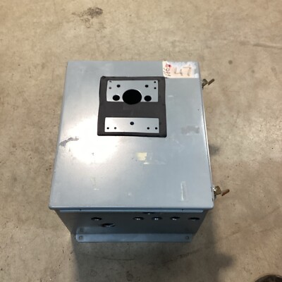 Hoffman A14128CH Electrical Enclosure 14x12x8" Terminal Block 9.5x5.5 ...