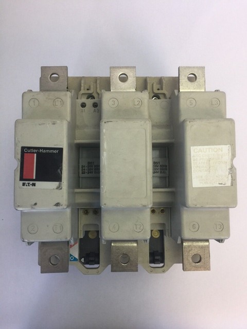 Cutler Hammer CE15TN3 Contactor 600 VAC 420 a 3 Pole Series B1 AMAT for ...