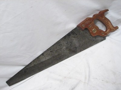 Vintage Henry Disston &Sons D-23 Lightweight 11 TPI Straight Crosscut ...