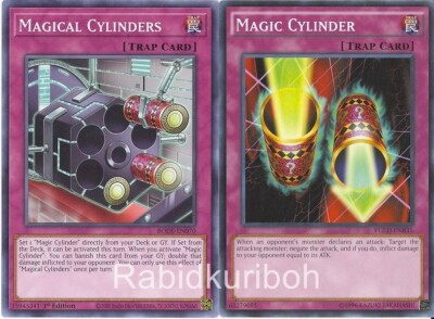 Yugioh Magic Cylinder + Magical Cylinders Set | eBay
