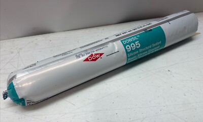 Dow Dowsil 995 Silicone Structural Sealant Black Sausage Tube 20 oz Exp ...