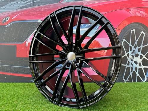 4X R23 Inch ABT GR22 Style Black Wheels Fits For: Audi Q7 Q8 RSQ7 RSQ8 ...