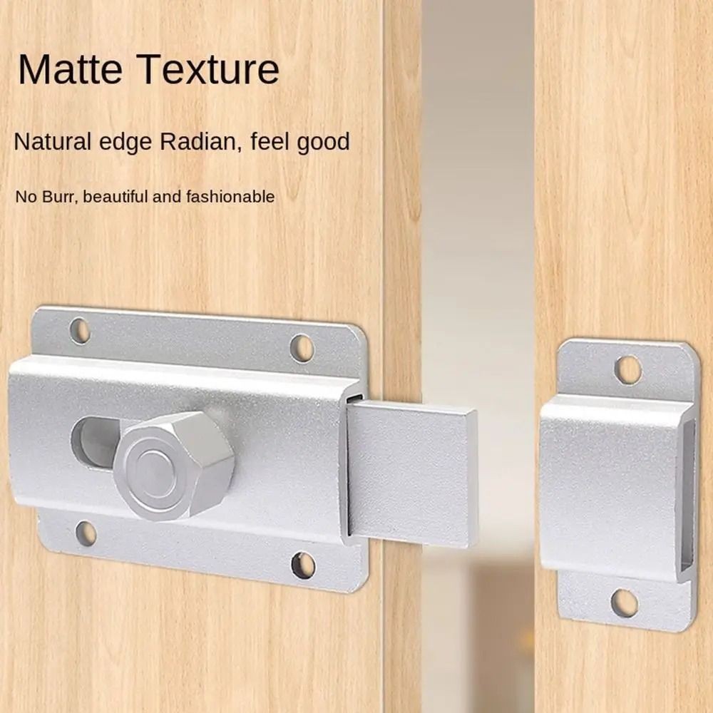 Versatile Use Security Bolt Lock Aluminum Alloy Door Lock Buckle ...