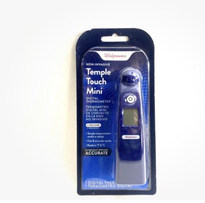 Temple Touch Mini Digital Thermometer From Walgreens - Non Invasive, 6 ...