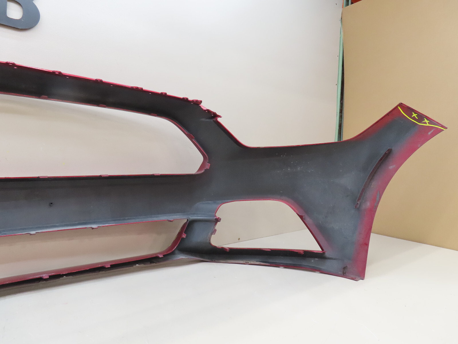 2015 2016 2017 FORD MUSTANG FRONT BUMPER COVER OEM FR3B-17C831-A | eBay