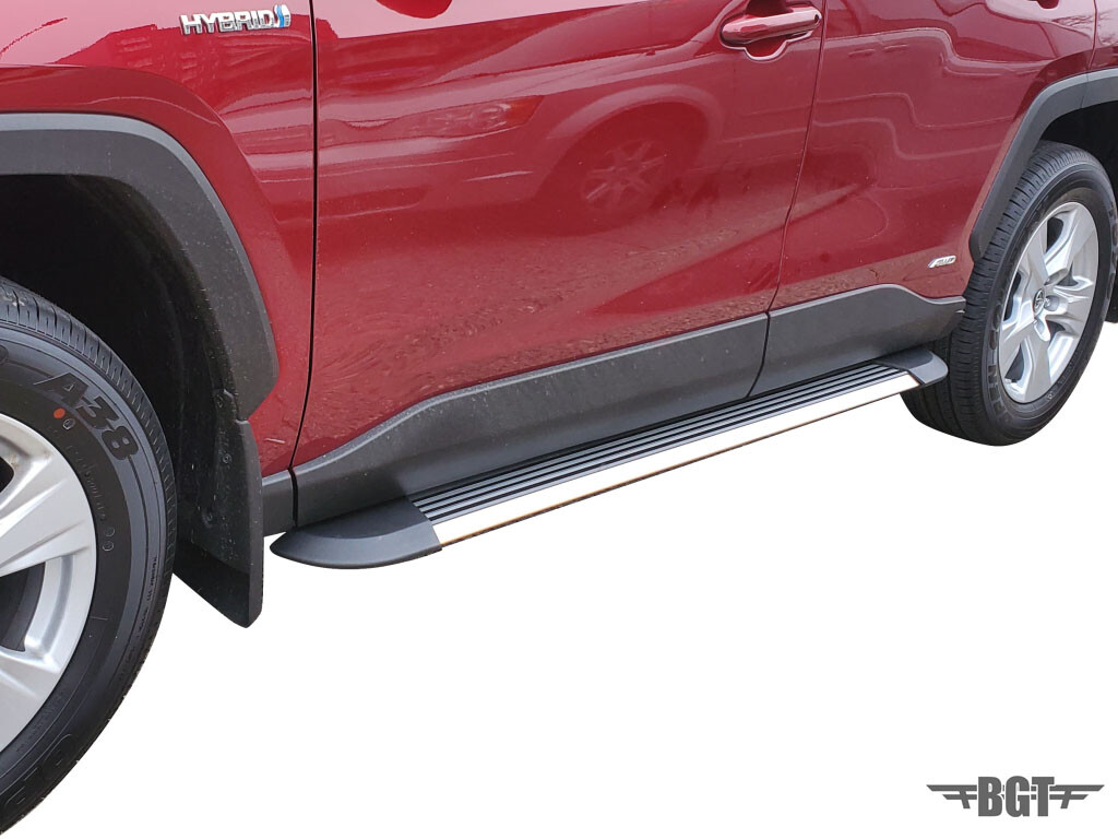 BGT Brushed Aluminum H2 Running Boards | Fits 2018-2020 Subaru Ascent ...