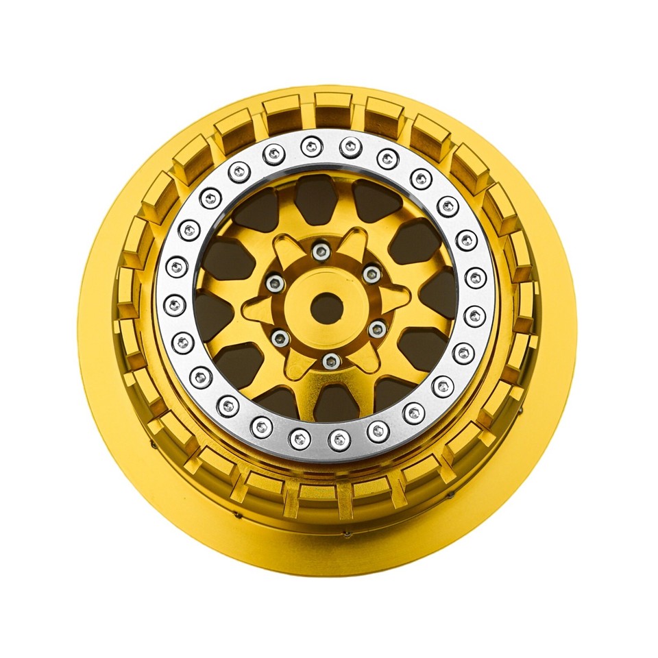 BeaxTurbo CNC Alu Beadlock wheel V2 Proline Hyrax Tire For Traxxas UDR ...