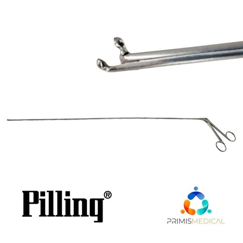 Pilling 50-5123 Sam Roberts Laryngeal Cup Forceps 2mm Angled 22" | eBay