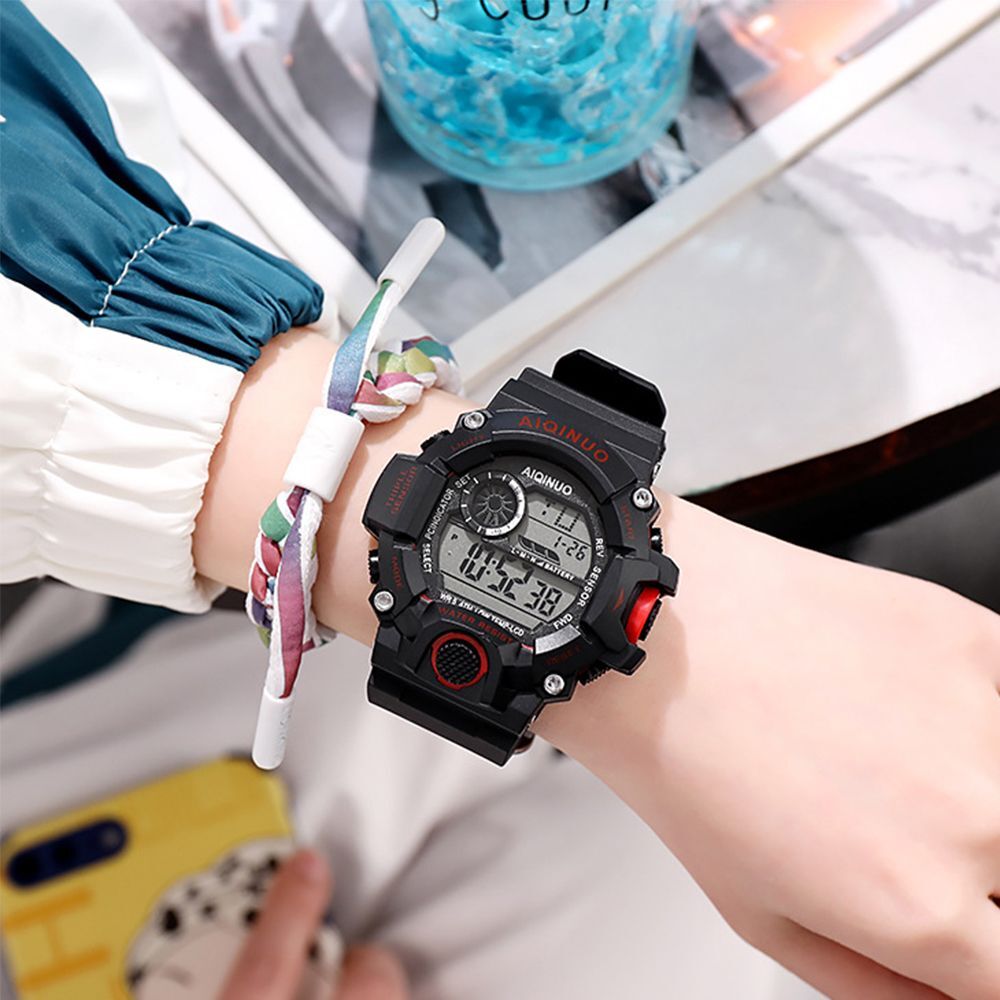 Mens LED Digital Watches Boys Watches Sport Wrist Watch Luminous ...