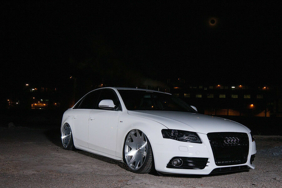 22" MRR HR3 SILVER VIP CONCAVE WHEELS RIMS SET 5x112 FITS AUDI A8 22x9 ...