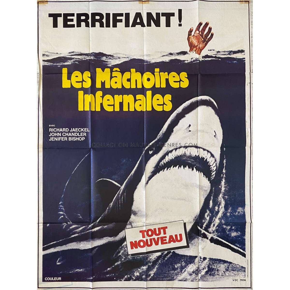MAKO THE JAWS OF DEATH French Movie Poster - 47x63 in. - 1976 - William ...