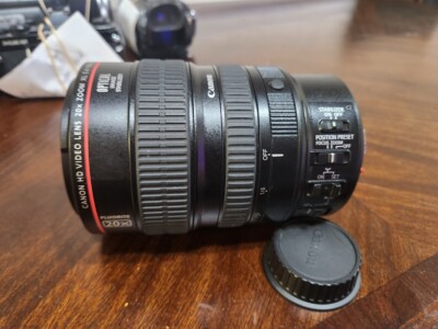 Canon HD 20x Zoom XL 5.4-108mm L IS II 1:1.6-3.5 Fluorite Video Lens | eBay