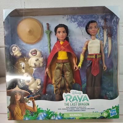 Disney Raya And The Last Dragon Raya Namari And Ongis NEW In Box | eBay