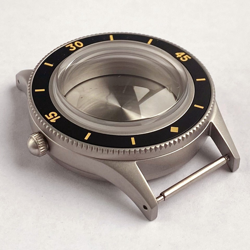 CUSN8 Solid Bronze Vintage 200M Dive Watch Case Fit NH35 Sapphire ...