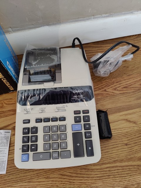 Casio DR-T120 Printing Calculator for sale online | eBay