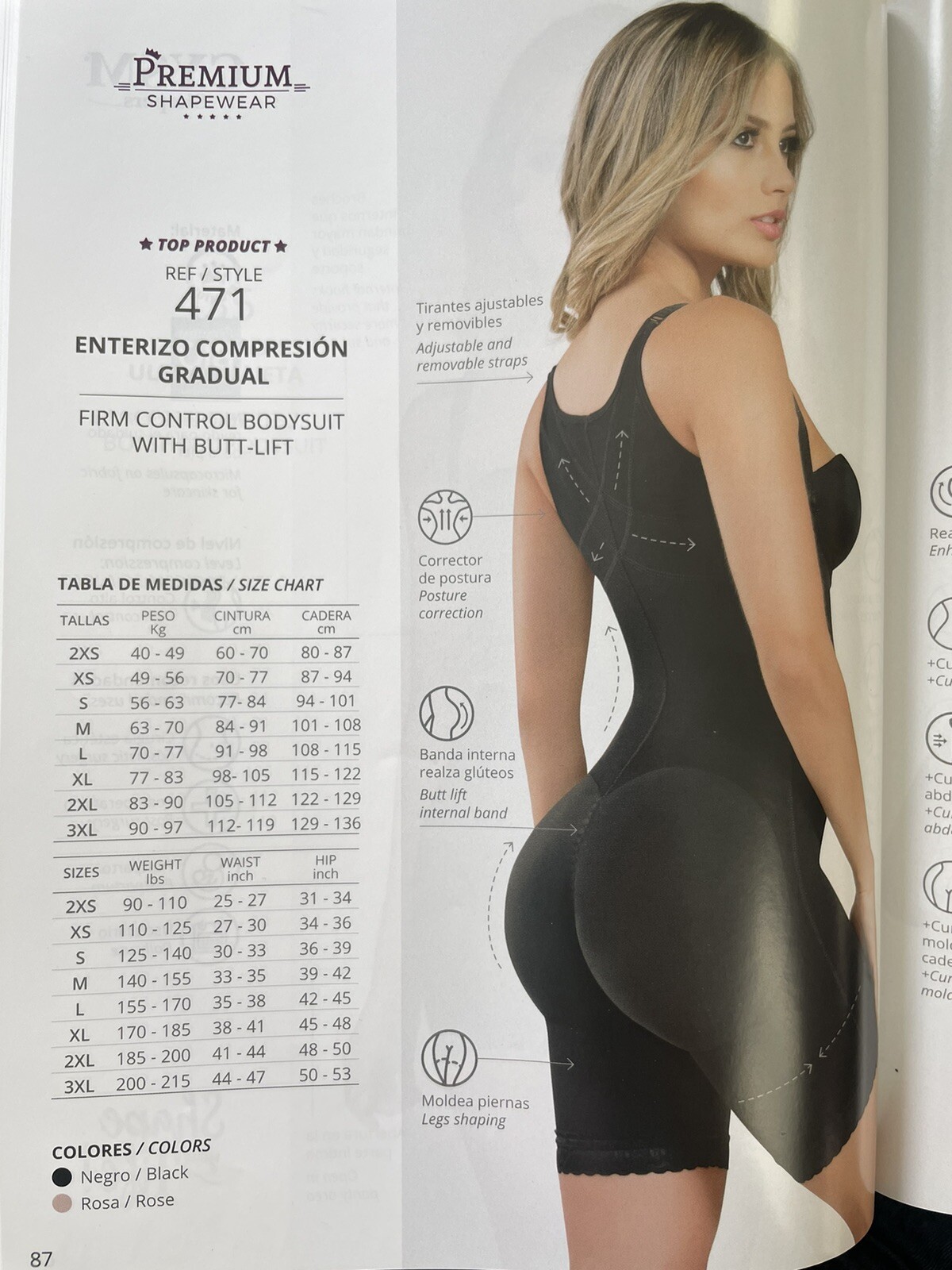 Free shipping faja colombiana, Reference 471. All size available ...
