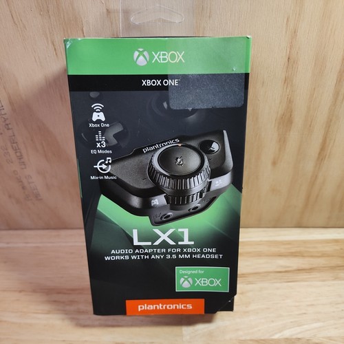 Plantronics - LX1 Audio Adapter Chat Mixer AMP for XBOX Controller NEW ...