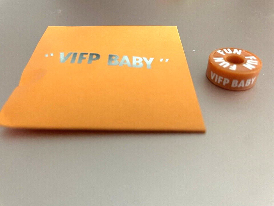 Carnival Cruise Ship FUN FUN FUN Orange VIFP BABY Barrel Charm for EFFY ...