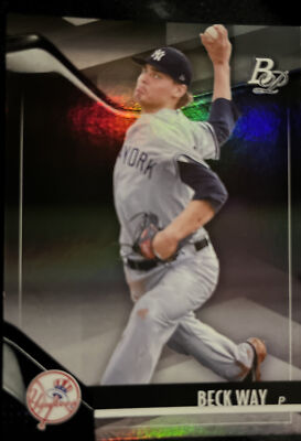 2021 Bowman Platinum Top Prospects Beck Way New York Yankees #TOP-18 | eBay