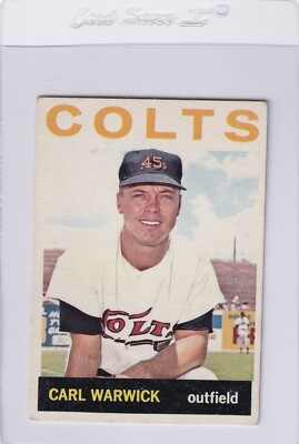 1964 Topps Baseball # 179 Carl Warwick Nice Card | eBay