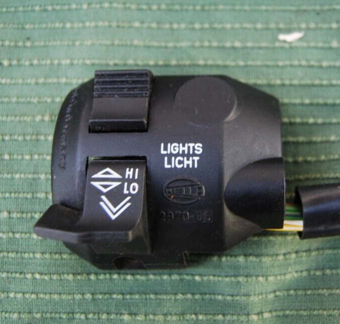 BMW 1975-1978 AIRHEAD, NEW, LEFT SIDE HANDLEBAR LIGHTS/HORN SWITCH, R75 ...
