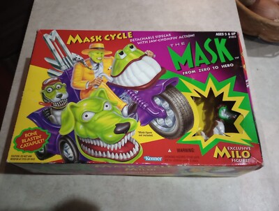 Mask Cycle Zero to Hero Exclusive Milo Figure Detachable Sidecar Jaw ...