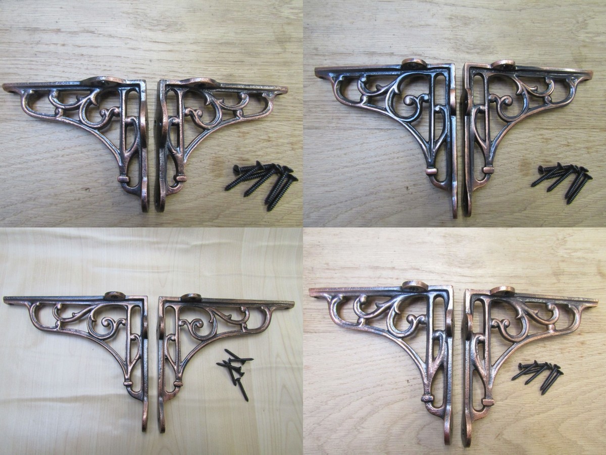 Wrought Iron Scroll Brackets Cast Iron Shelf Bracket With Scroll 9 X