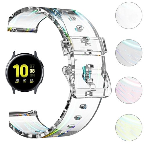 TPU Clear Watch Band Strap For Samsung Galaxy Watch 5 40/44MM Classic 4 ...