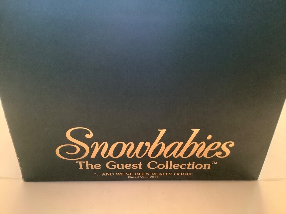Dept. 56 Snowbabies Santa "And We've Been Really Good Too" 2001 8"Tall ...