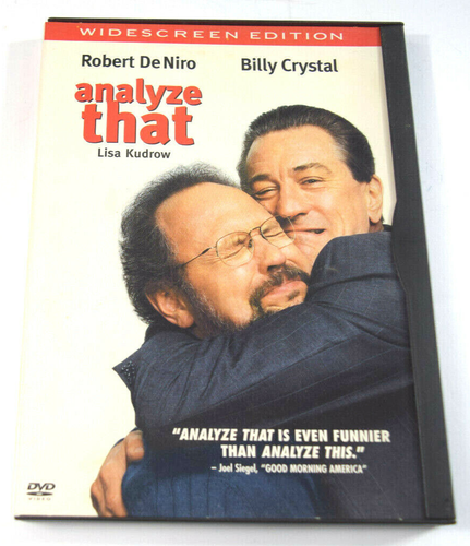 Analyze That (DVD, 2003, Widescreen) 85392341726 | eBay