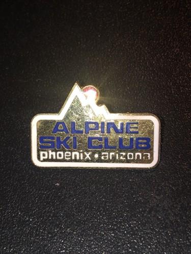 Alpine Ski Club Phoenix Arizona pin badge | eBay